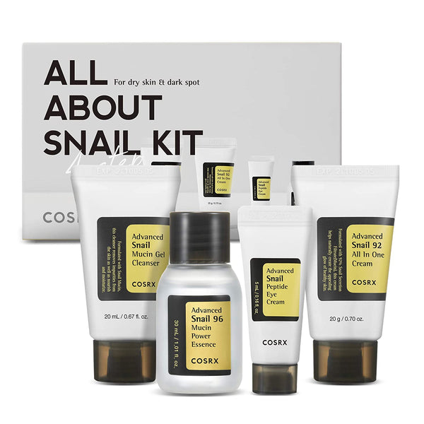 Cosrx Advanced Snail All About Snail Kit 4 Step - Bloomify.pk