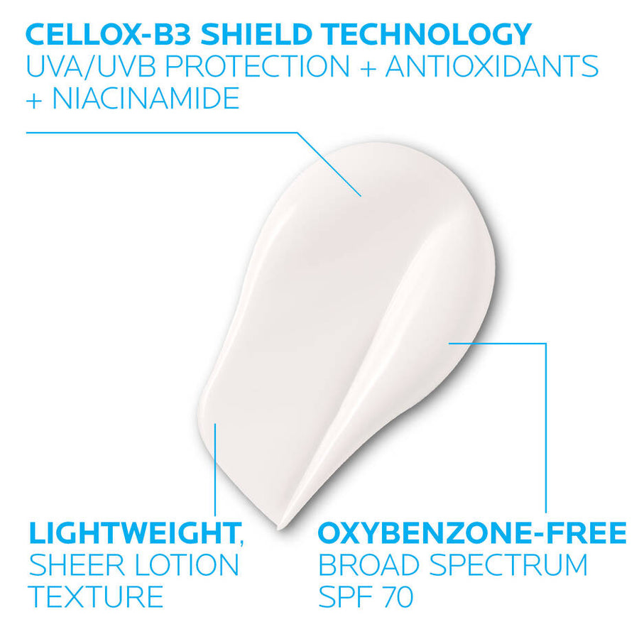 La Roche-Posay Anthelios UV Correct Sunscreen Moisturizer SPF 70 ...