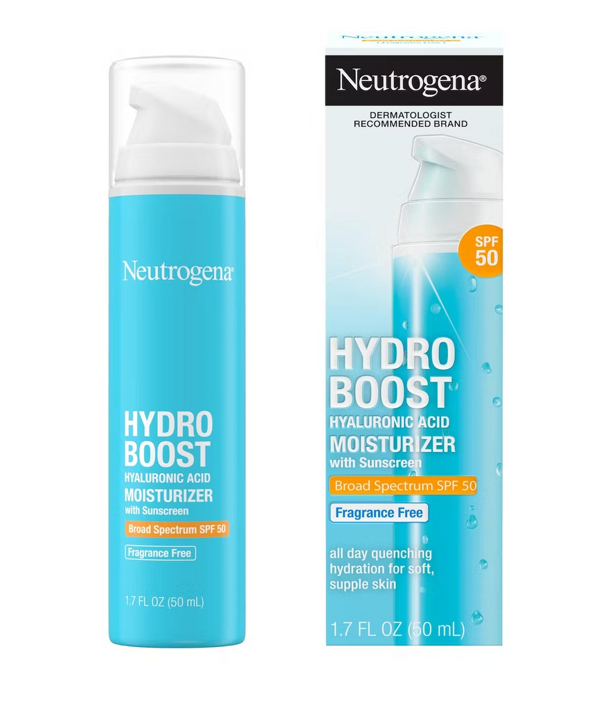 Neutrogena Hydro Boost Hyaluronic Acid Moisturizer SPF 50 in Pakistan ...