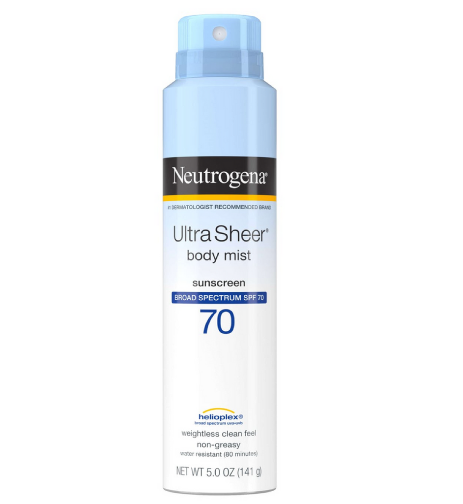 Neutrogena Ultra Sheer Body Mist Sunscreen Spray SPF 70 in Pakistan ...